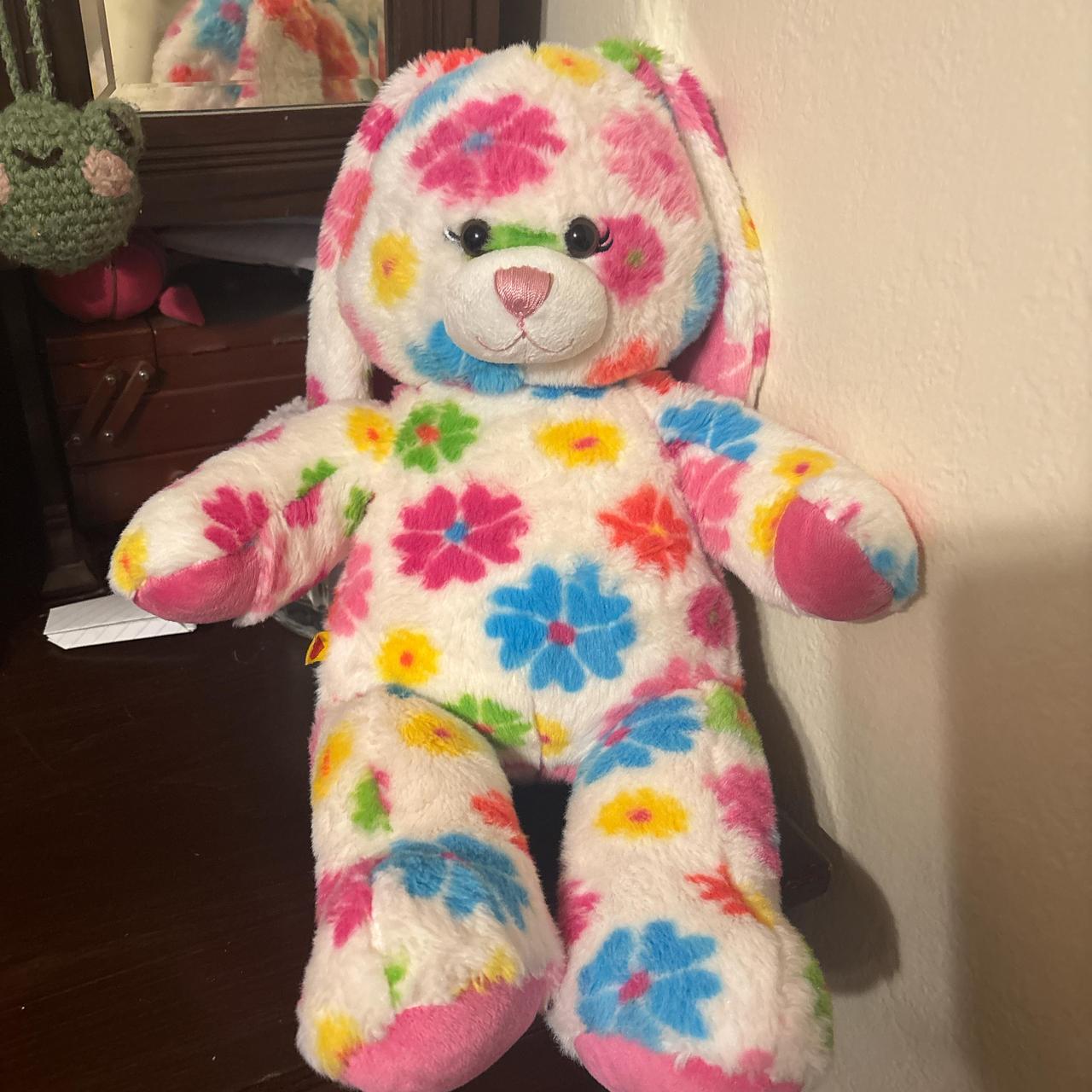 Build-A-Bear floral Easter bunny build a bear... | Depop