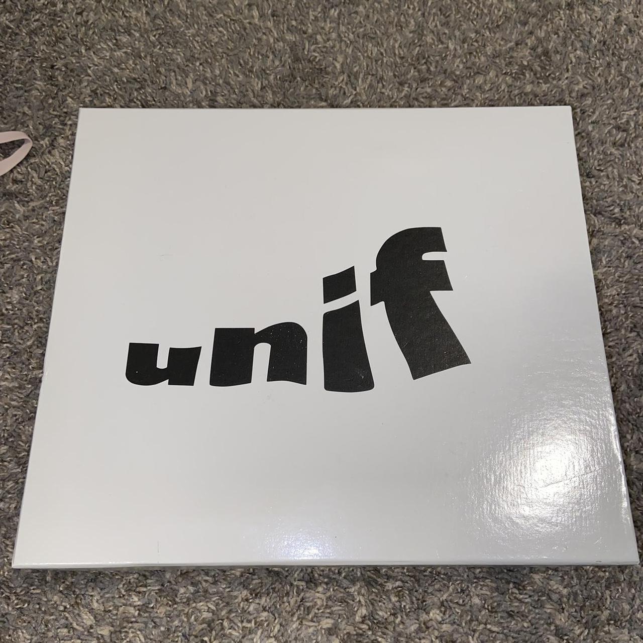 UNIF black dada boots!! * worn outside like 3 times... - Depop