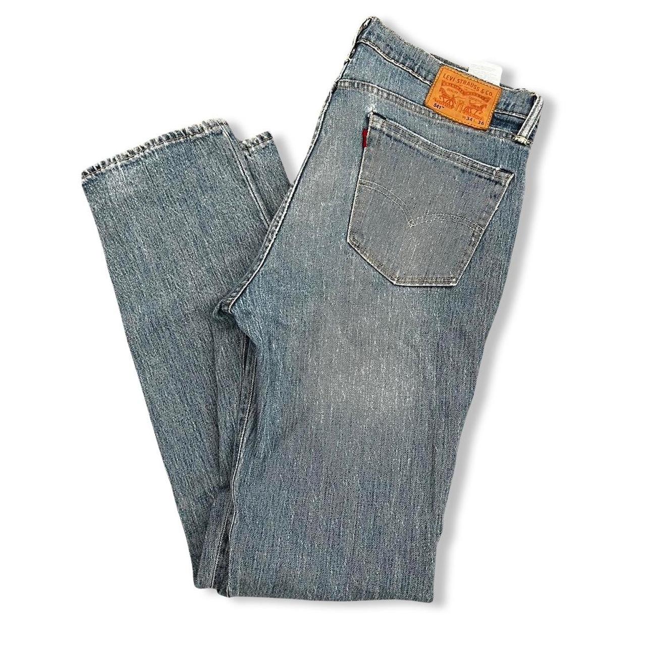 Levis 541 medium wash jeans. size 34x36. preloved
