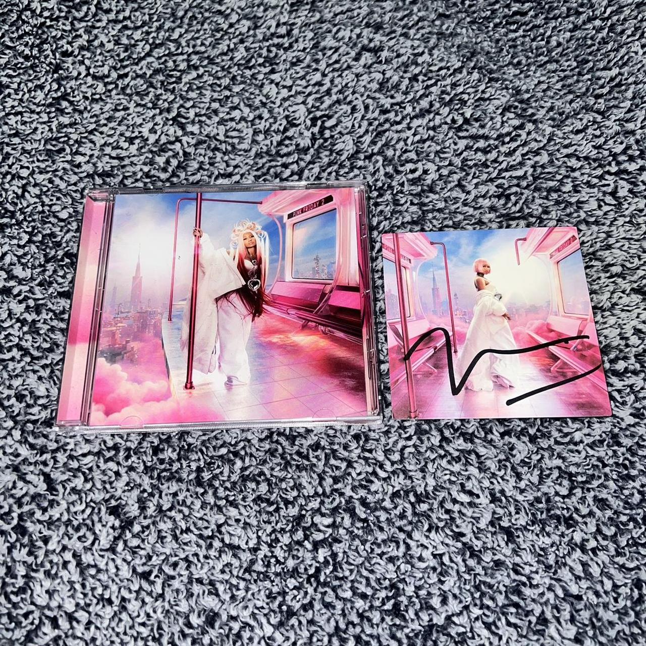 Nicki Minaj - Pink Friday 2 Signed CD Hand signed... - Depop