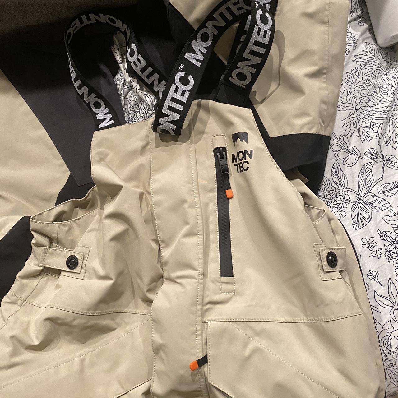 montec fawk bib insulated size small... - Depop