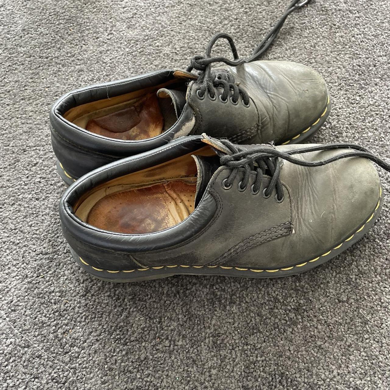 DOC MARTENS soft leather low rise unisex!! scuffed... - Depop