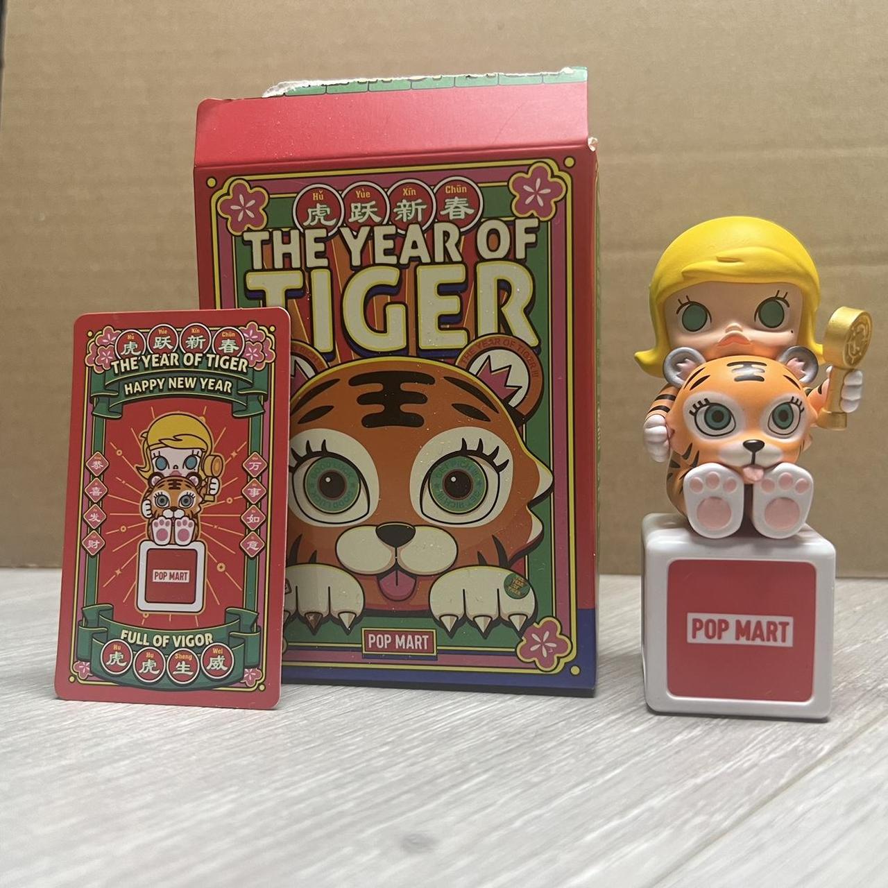 Molly Popmart year of the tiger series Pop mart... - Depop