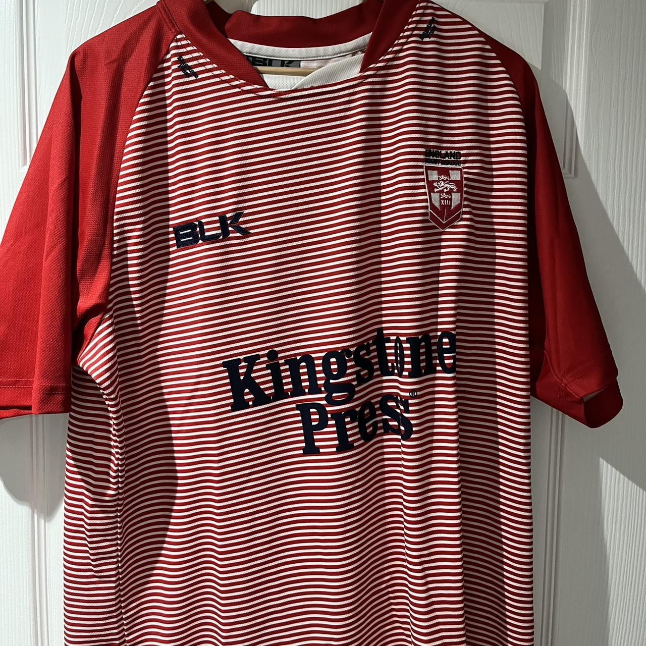 England rugby top in size 2XL in great condition as... - Depop