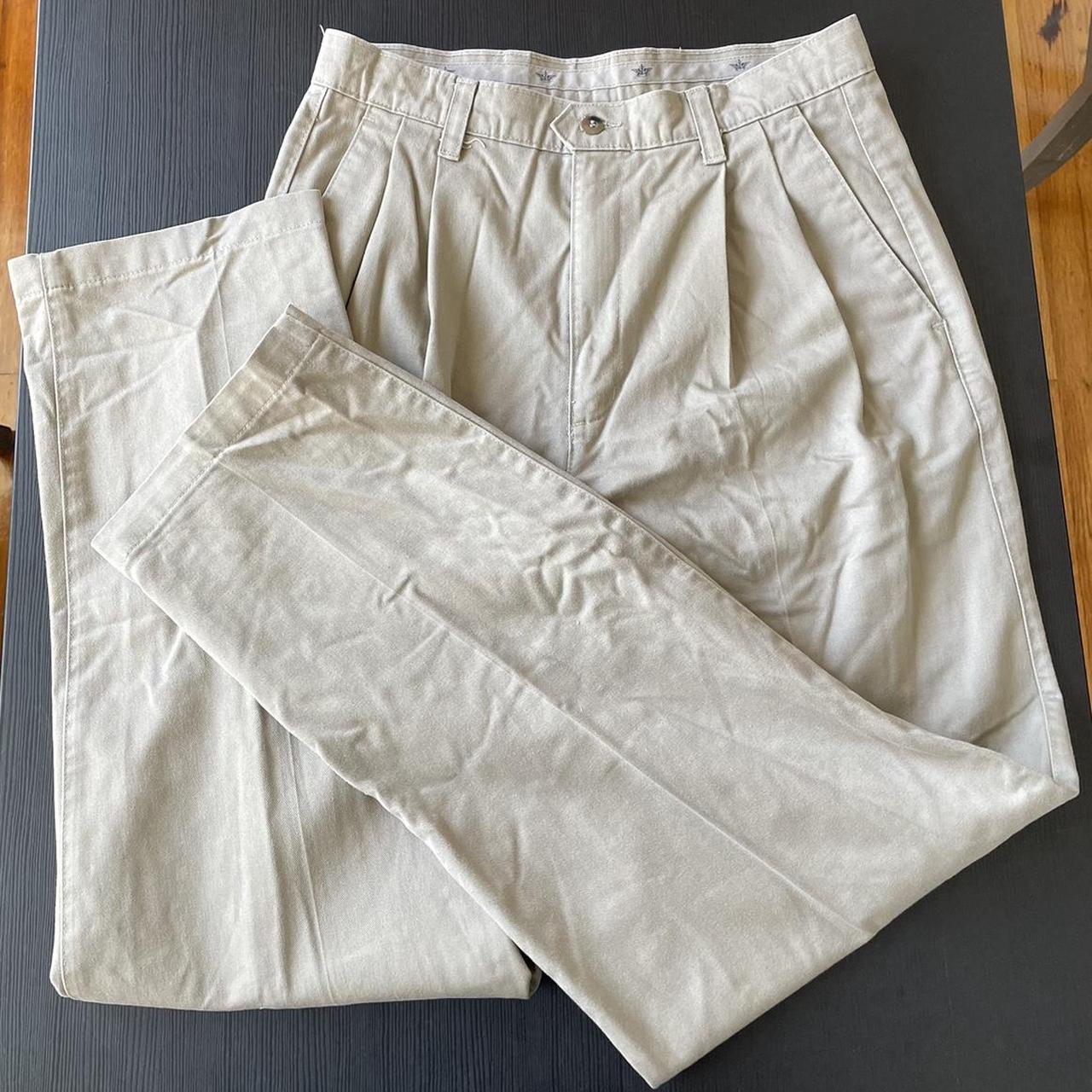 Dockers Men's Khaki Trousers | Depop