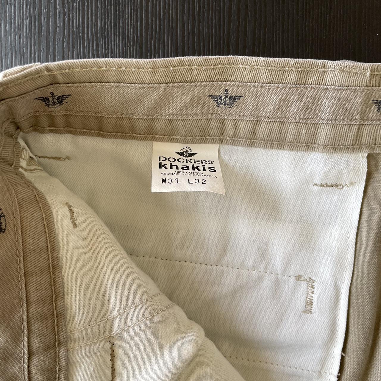 Dockers Men's Khaki Trousers | Depop