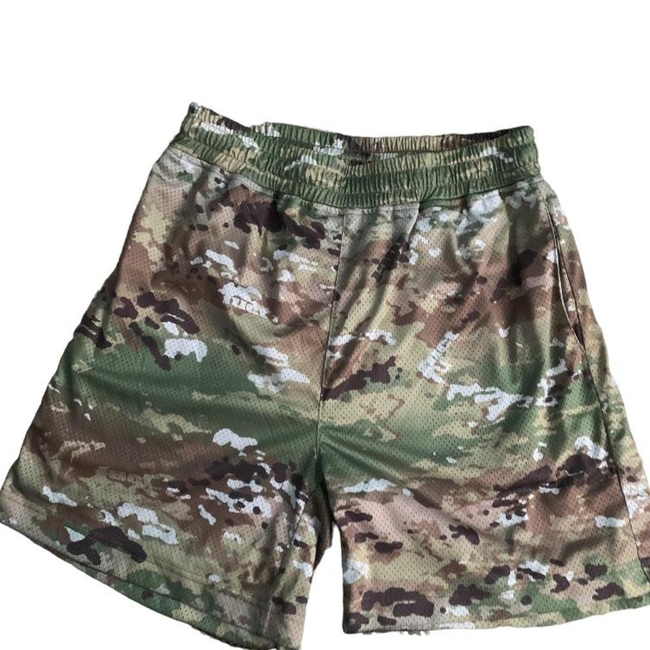 Fuct camo basketball shorts - Depop