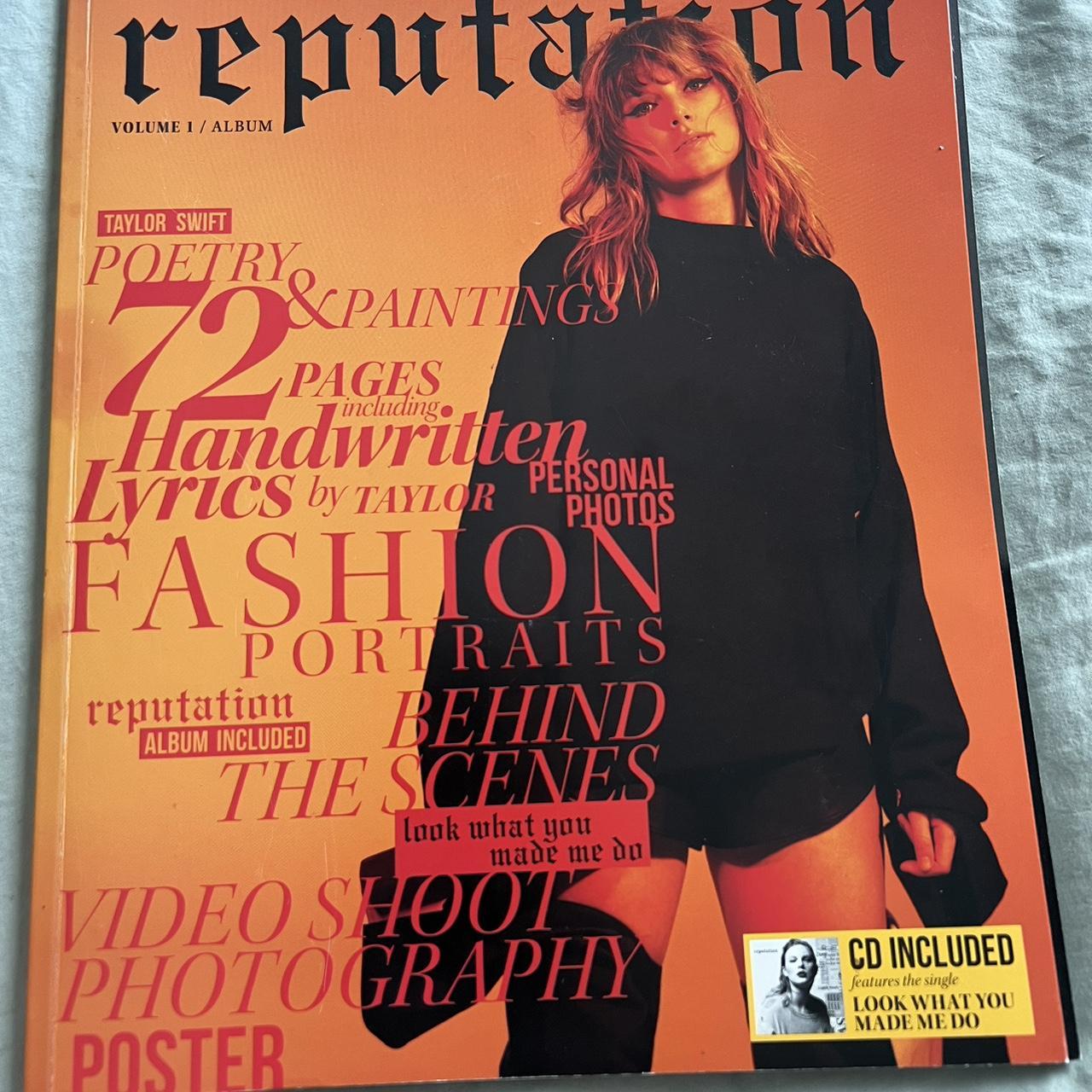 Taylor Swift Reputation Magazine no CD Has some... - Depop