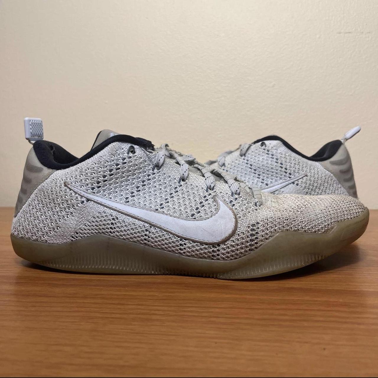 Nike Kobe 11 XI Elite Low 4KB Pale Horse White Size... - Depop