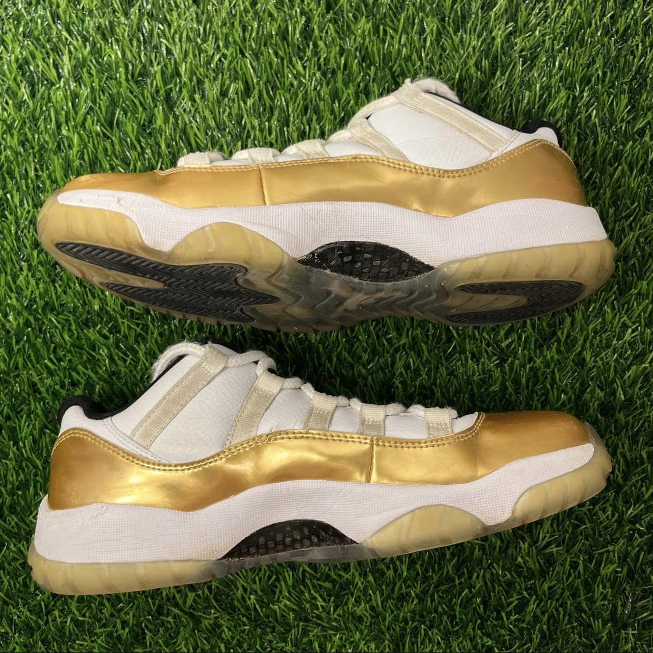 Air Jordan 11 XI Retro Low Closing Ceremony Gold... - Depop