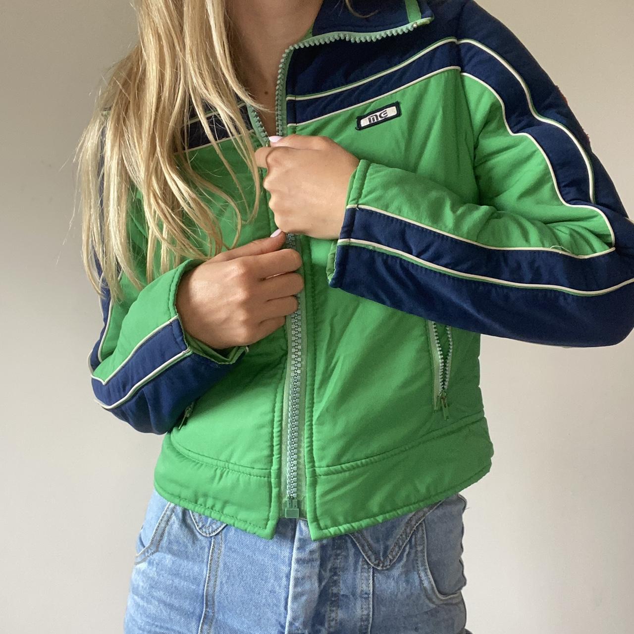 Sick Australia team blue and green jacket Such cool... - Depop