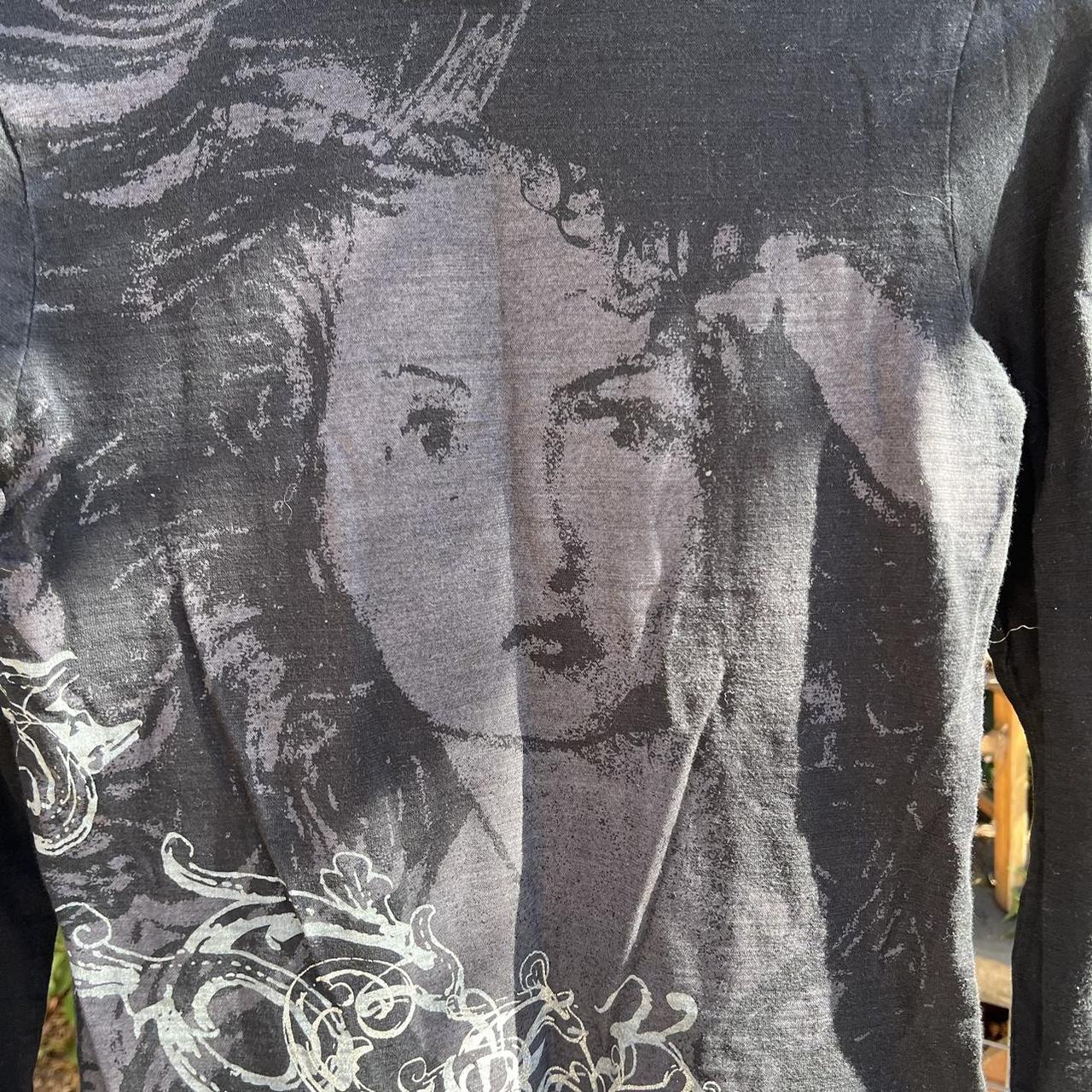 awesome y2k style vintage target graphic long sleeve... - Depop