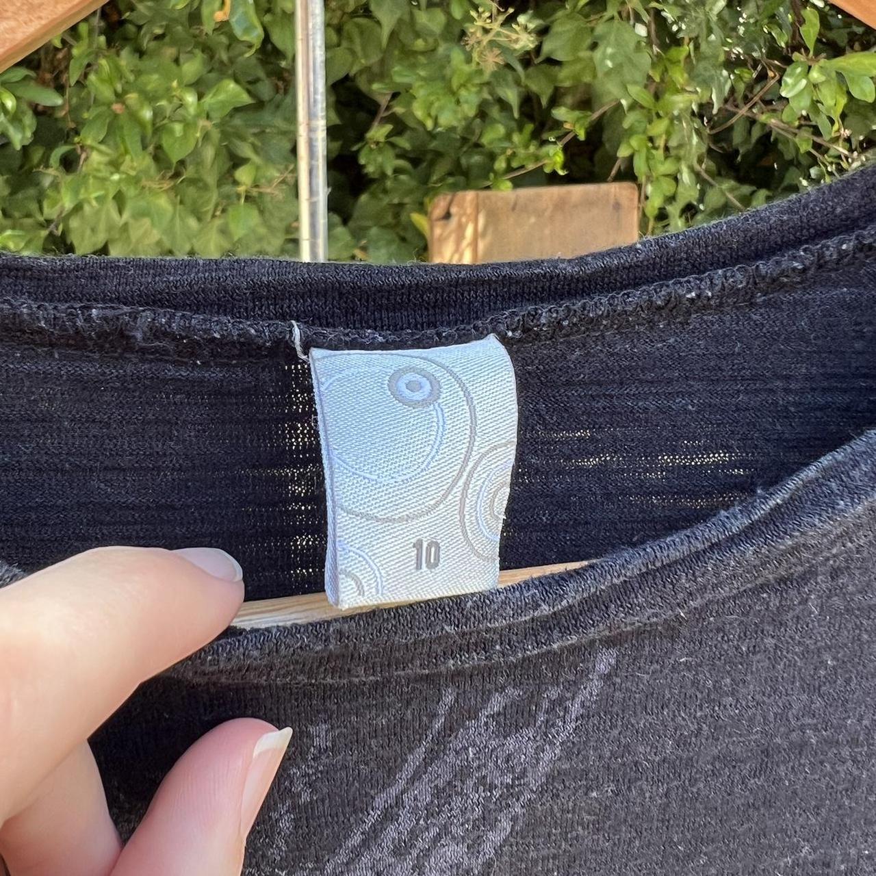 awesome y2k style vintage target graphic long sleeve... - Depop