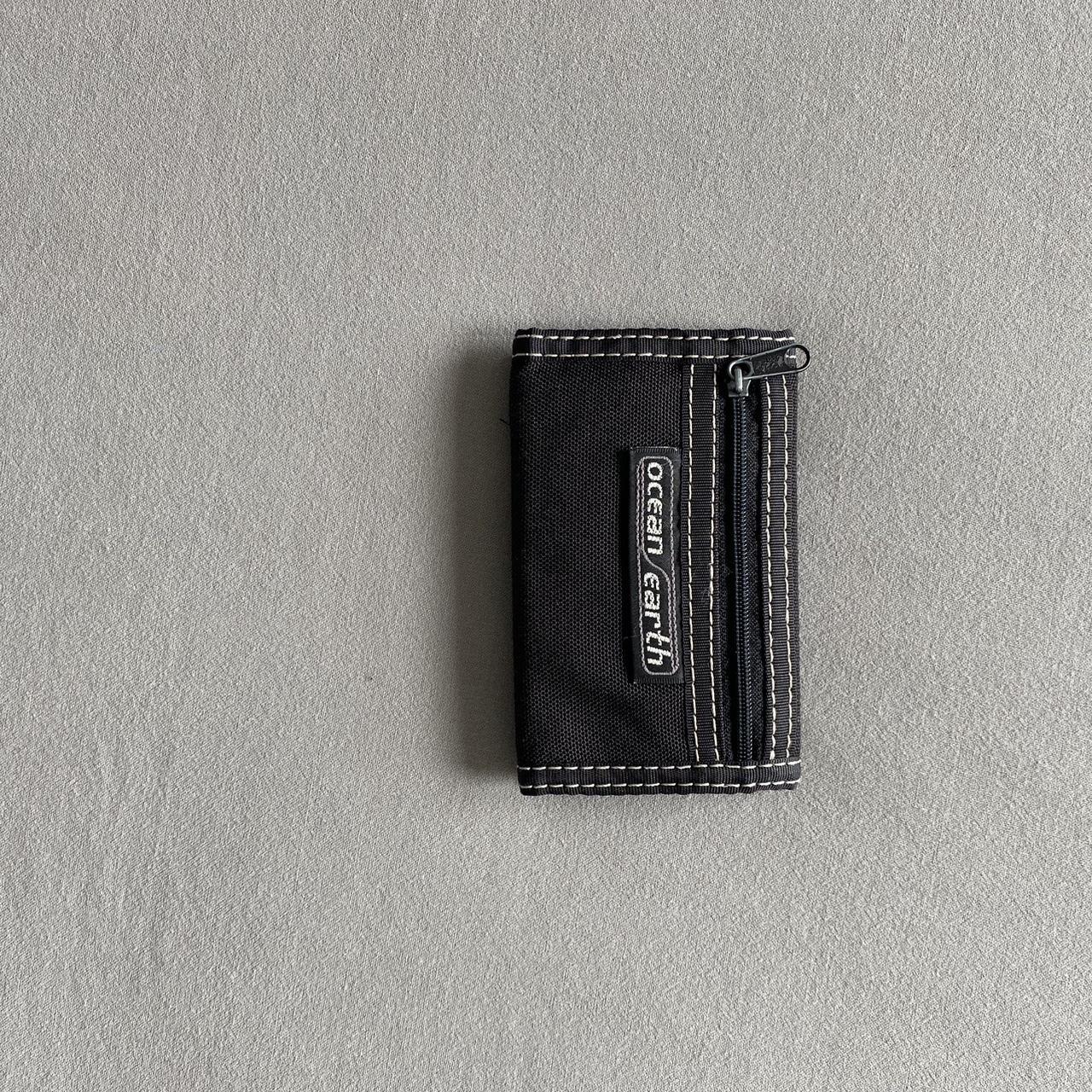 Sick Ocean and earth Velcro wallet 🌎 Real vintage... - Depop