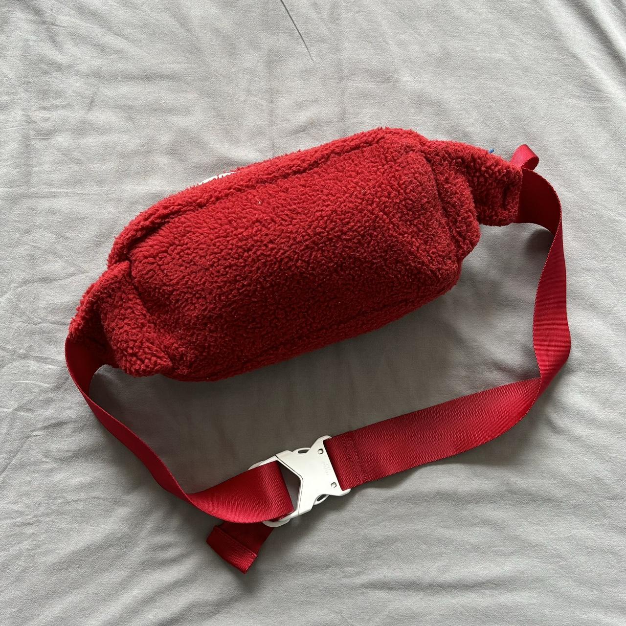 CONVERSE X HELLO KITTY LARGE BELT BAG FANNY PACK RED... - Depop