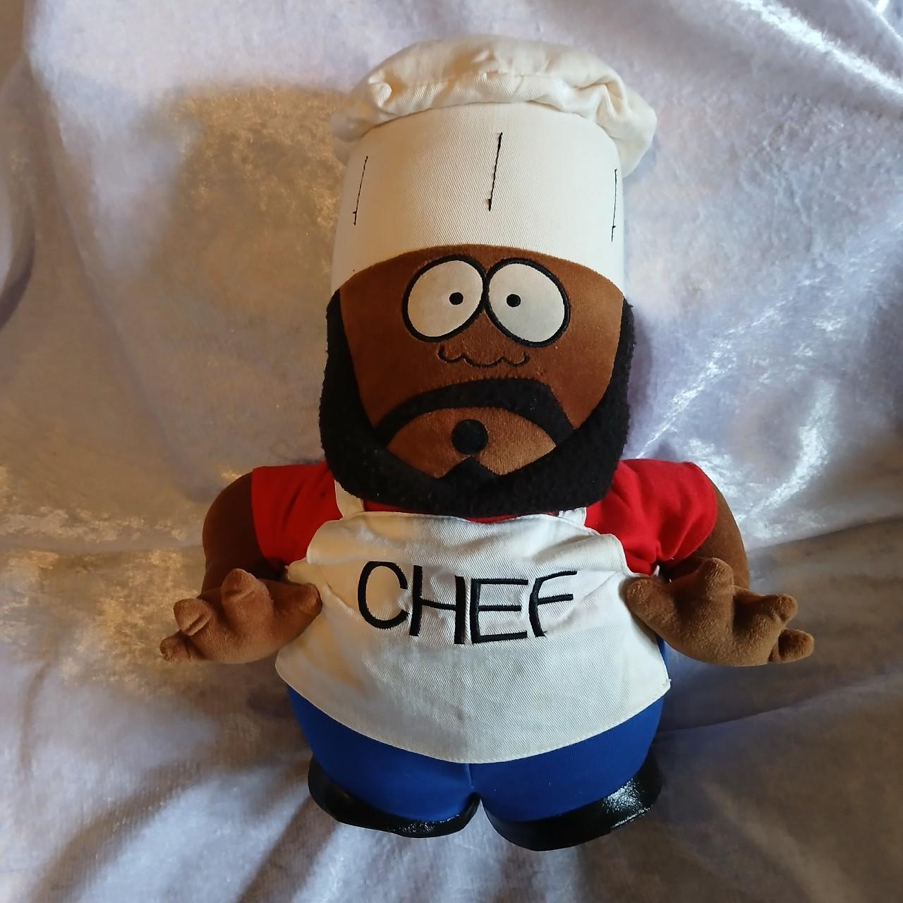 Vintage 1999 South Park Chef Plush / Toy approx 13"... - Depop