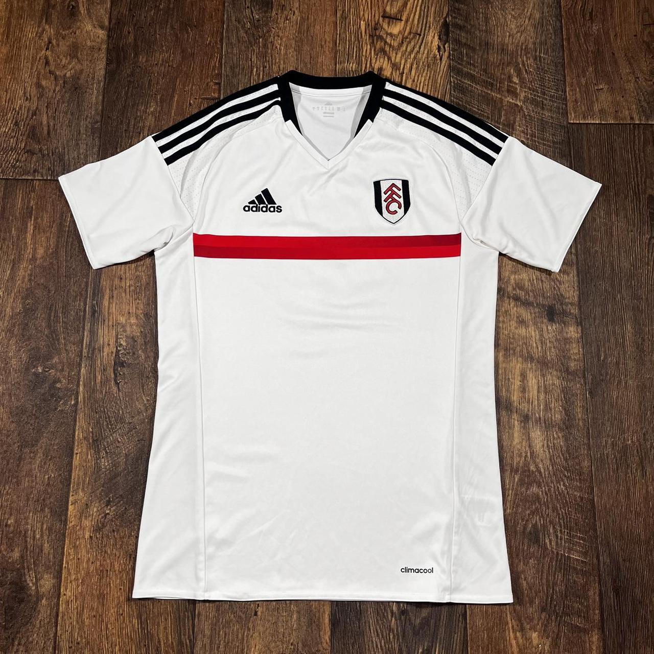 Vintage Fulham Football Shirt Colour: White ... - Depop