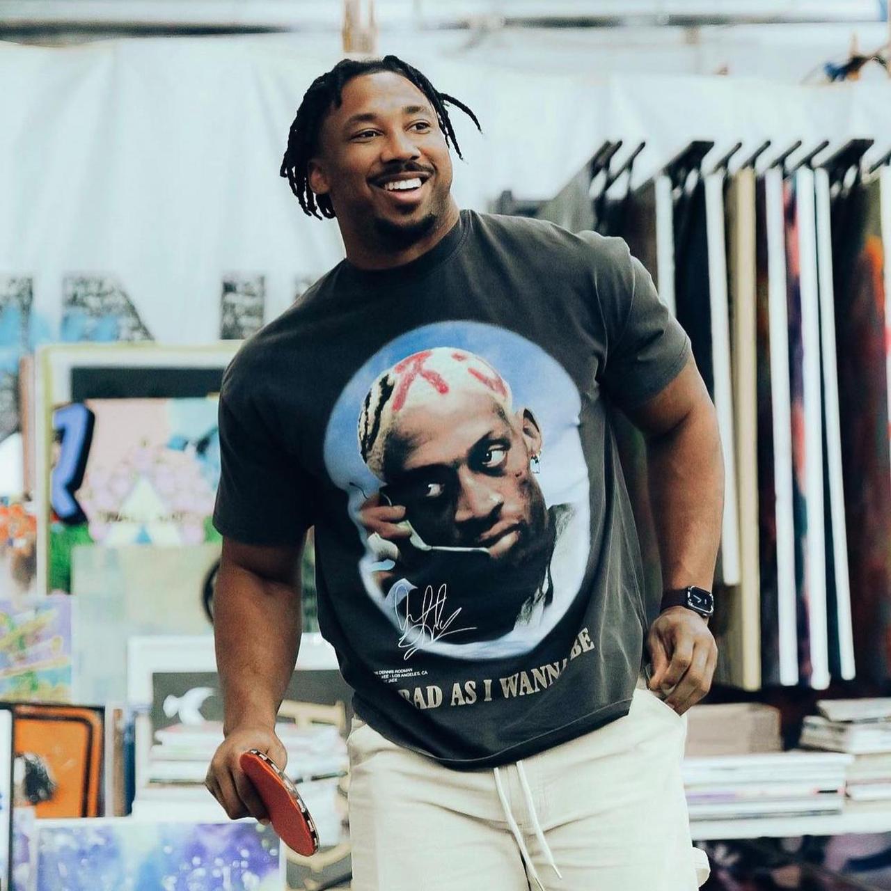 Jaee.Editz Dennis Rodman Tee Size 2XL Great... - Depop