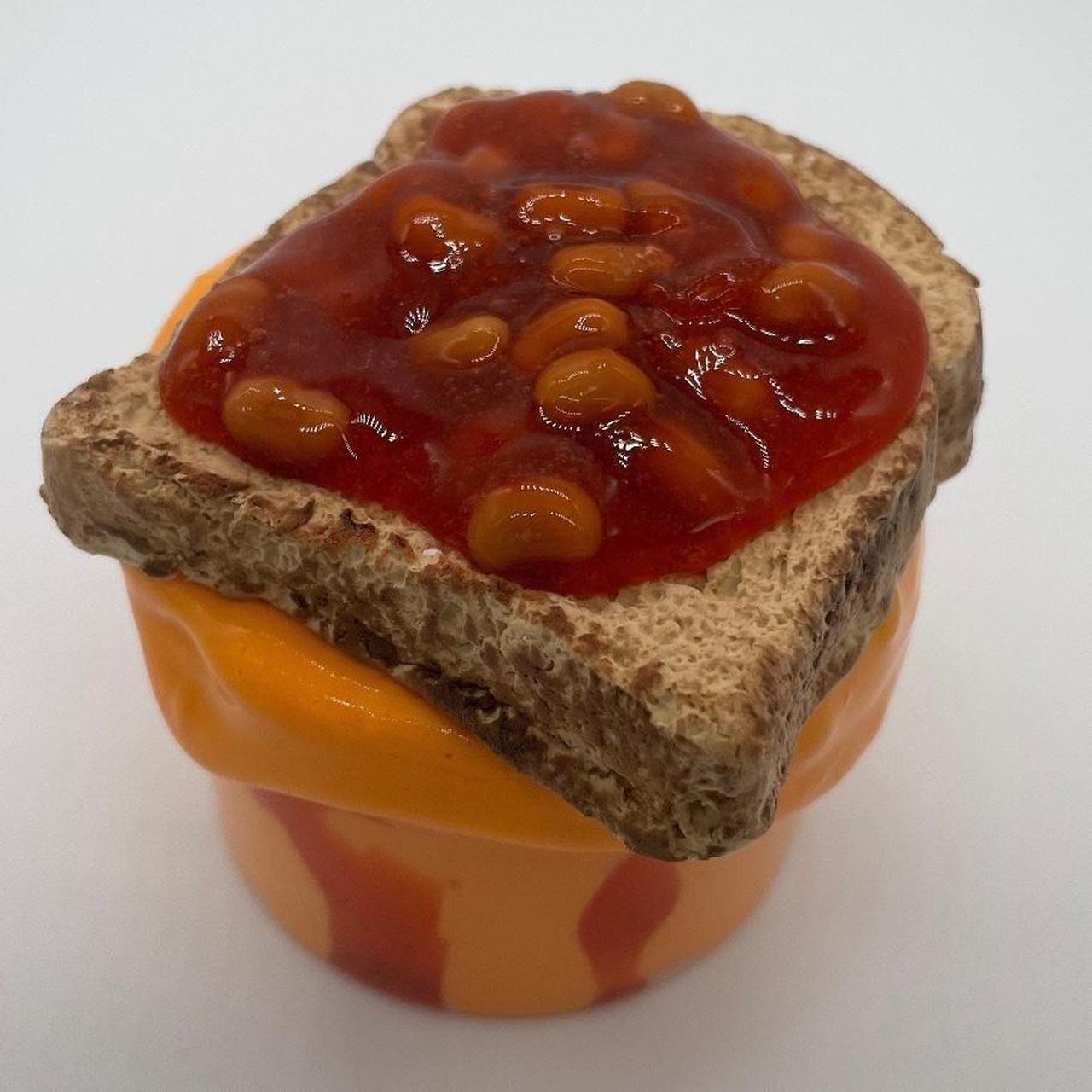 Handmade Slime Beans On Toast - UK Slime shop DIY... - Depop