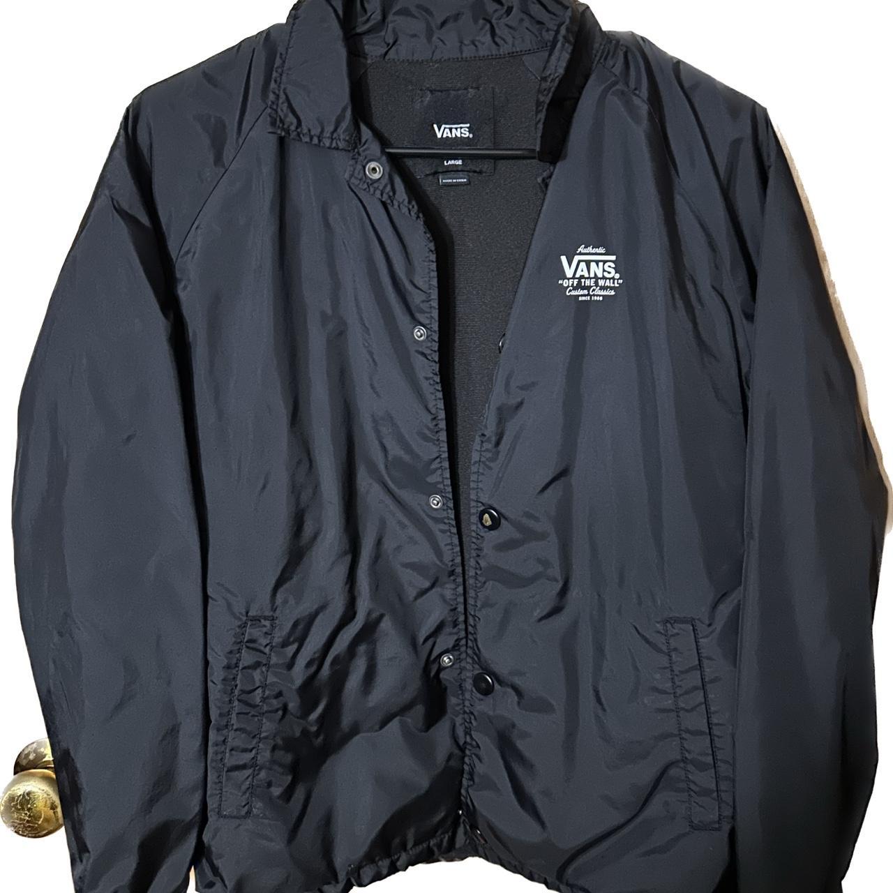Vans Black Jacket | Depop