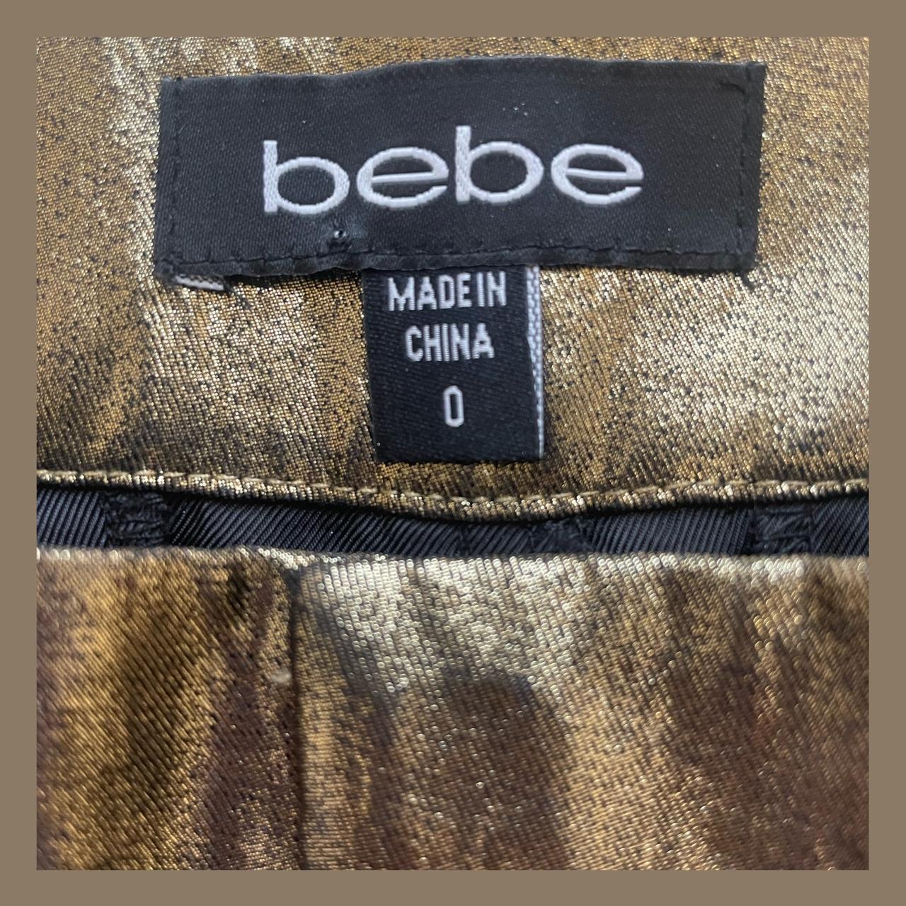 Metallic gold bebe shorts 👑 perfect piece for the... - Depop