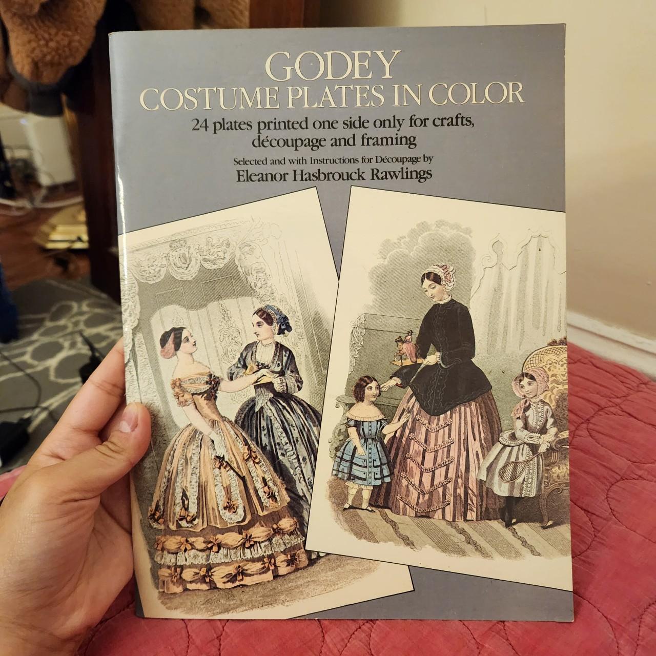 Godey Costume Plates in Color: 24 Plates for... - Depop
