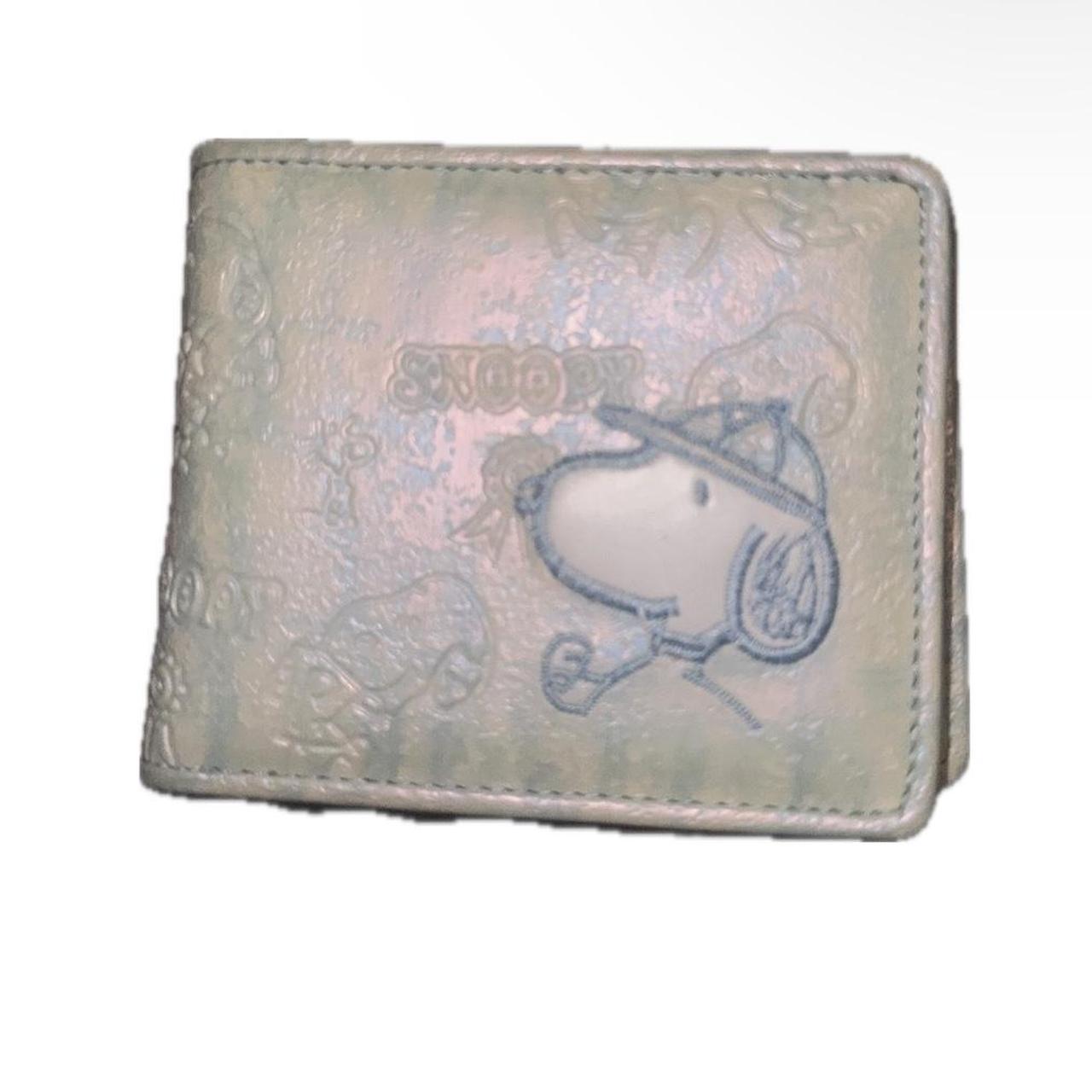 super cute baby blue snoopy wallet 🩵🩵 -no flaws... - Depop