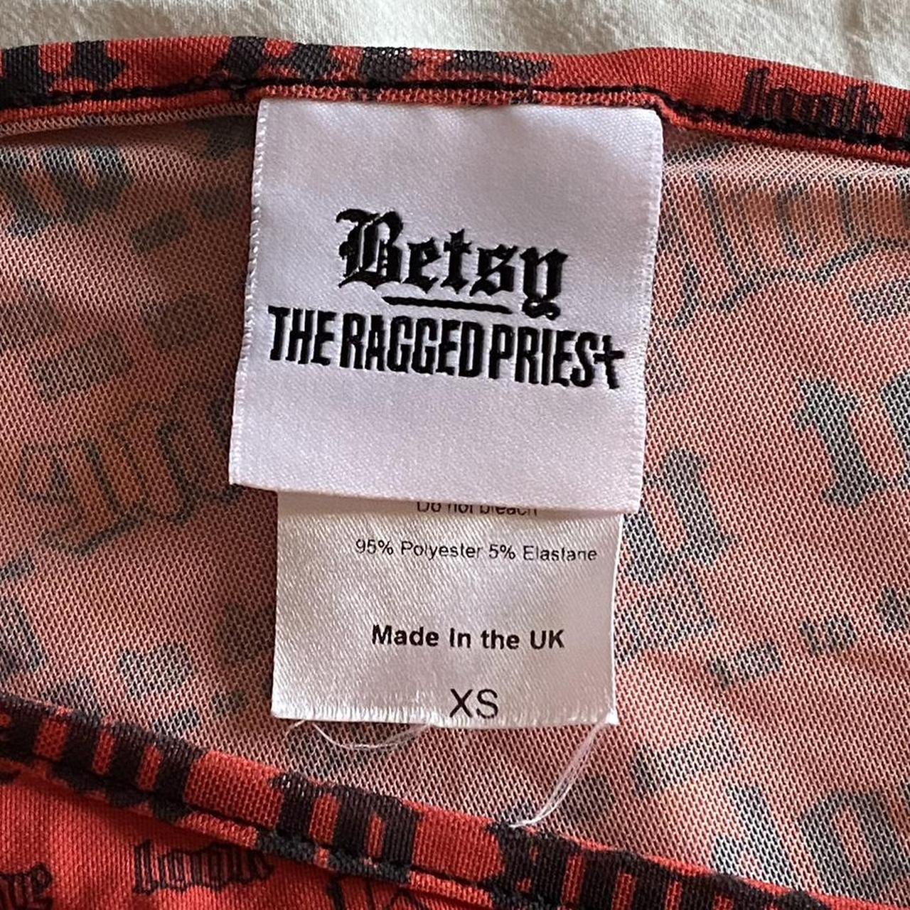 The Ragged Priest X Betsy off the shoulder mesh... - Depop