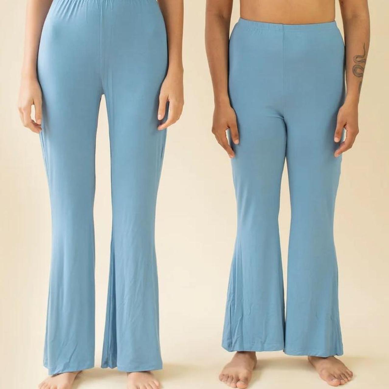 Hara the label Blue flares Size Small/short - Depop