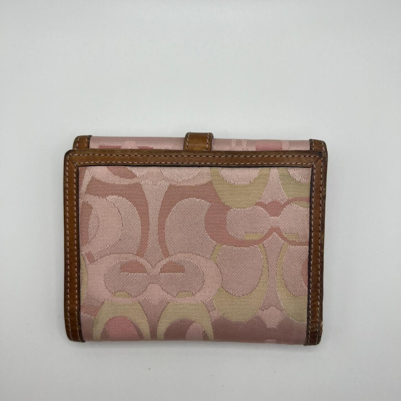 Coach Pink Women’s Wallet Authentic Features... - Depop