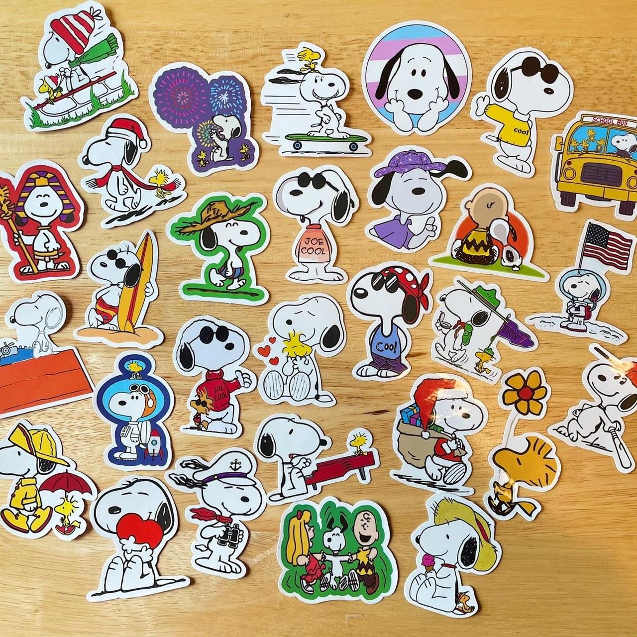 💌 snoopy/peanuts sticker bundle 💌 these are... - Depop