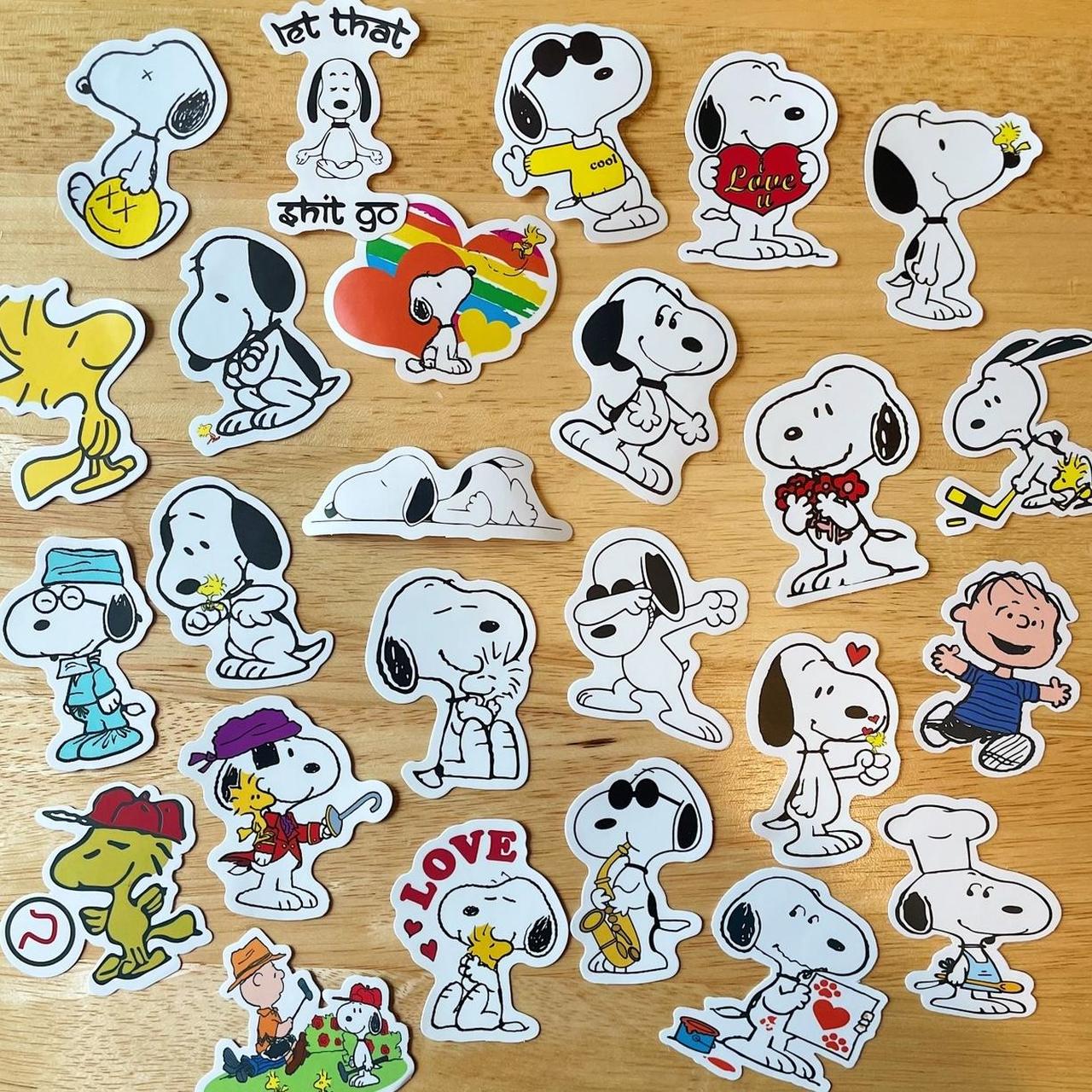 💌 snoopy/peanuts sticker bundle 💌 these are... - Depop