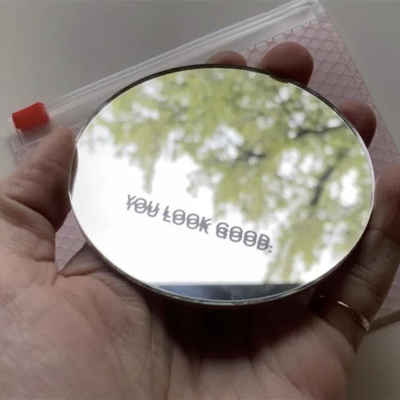 Glossier You Look Good Mirror Sold out /... - Depop