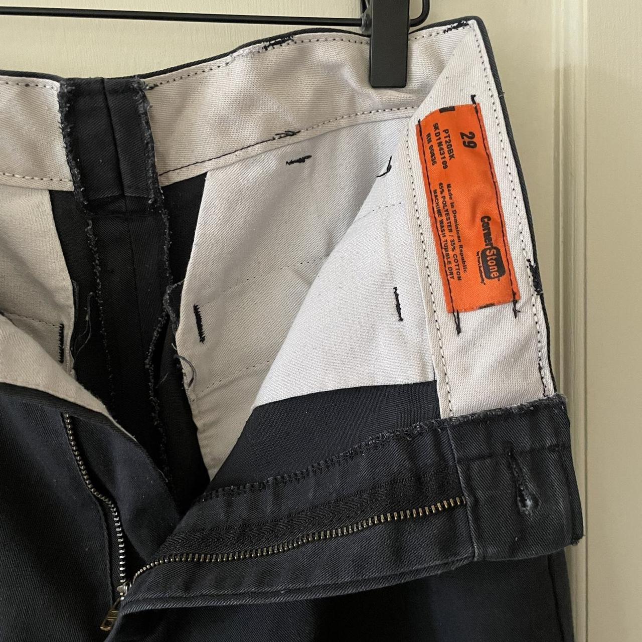 CORNERSTONE by Port Authority soft worn in navy... - Depop