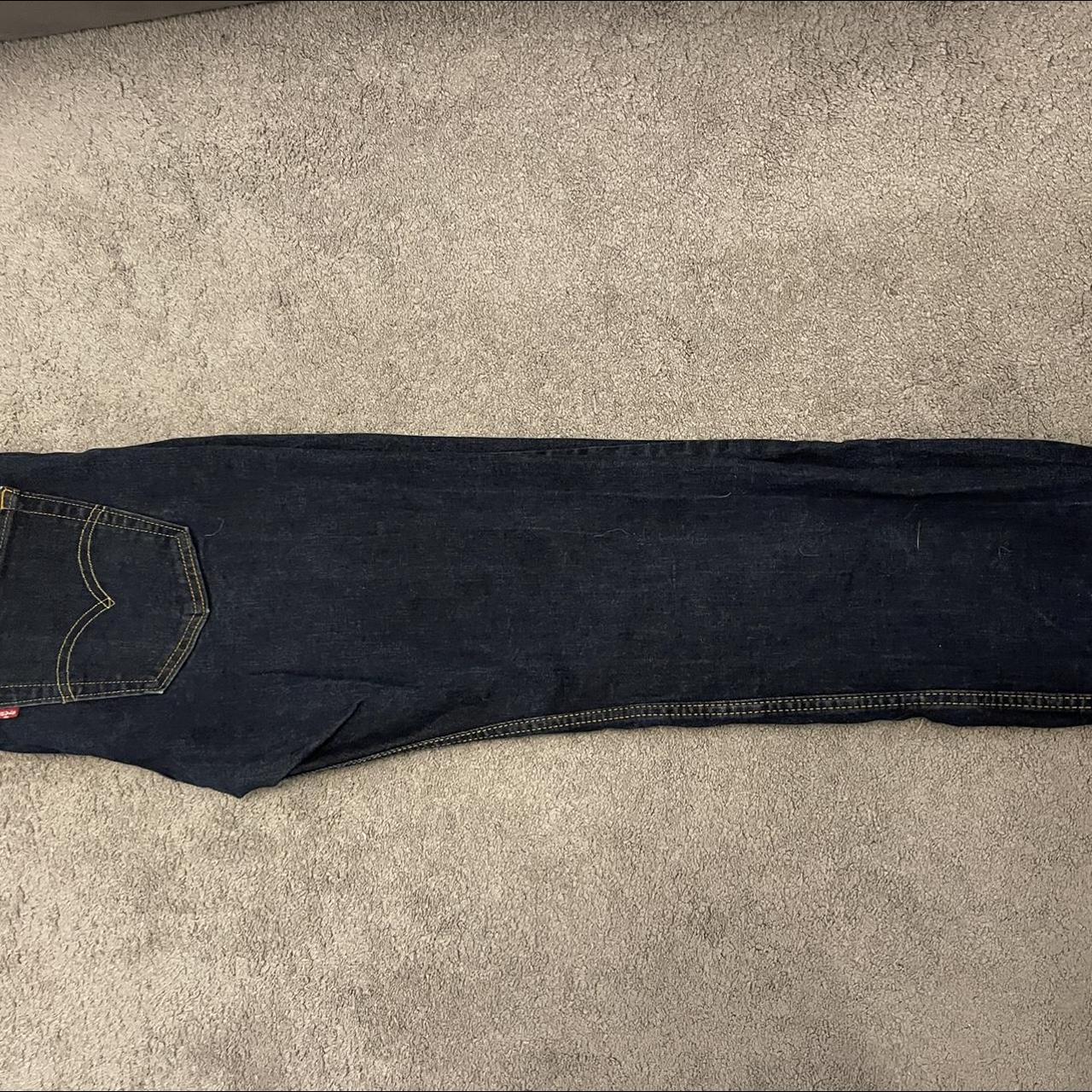Levi jeans worn abit good condition Message for... - Depop