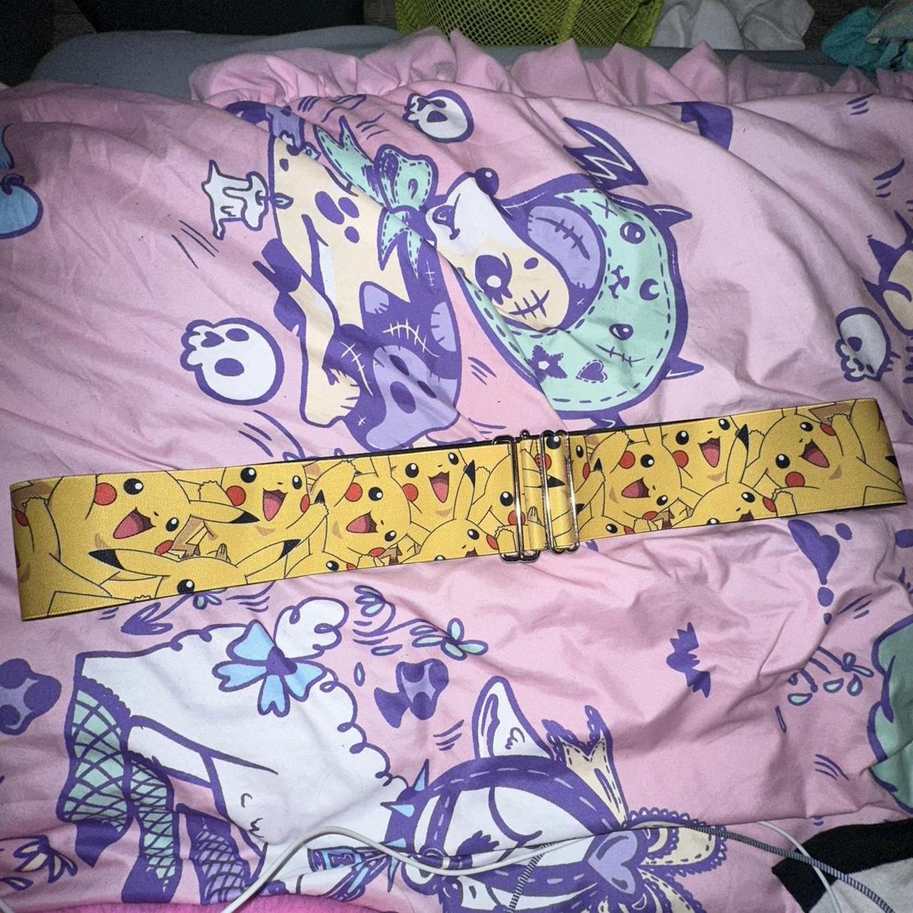 Pikachu Pokemon Rave Y2K Scene Wide Large Adult... - Depop