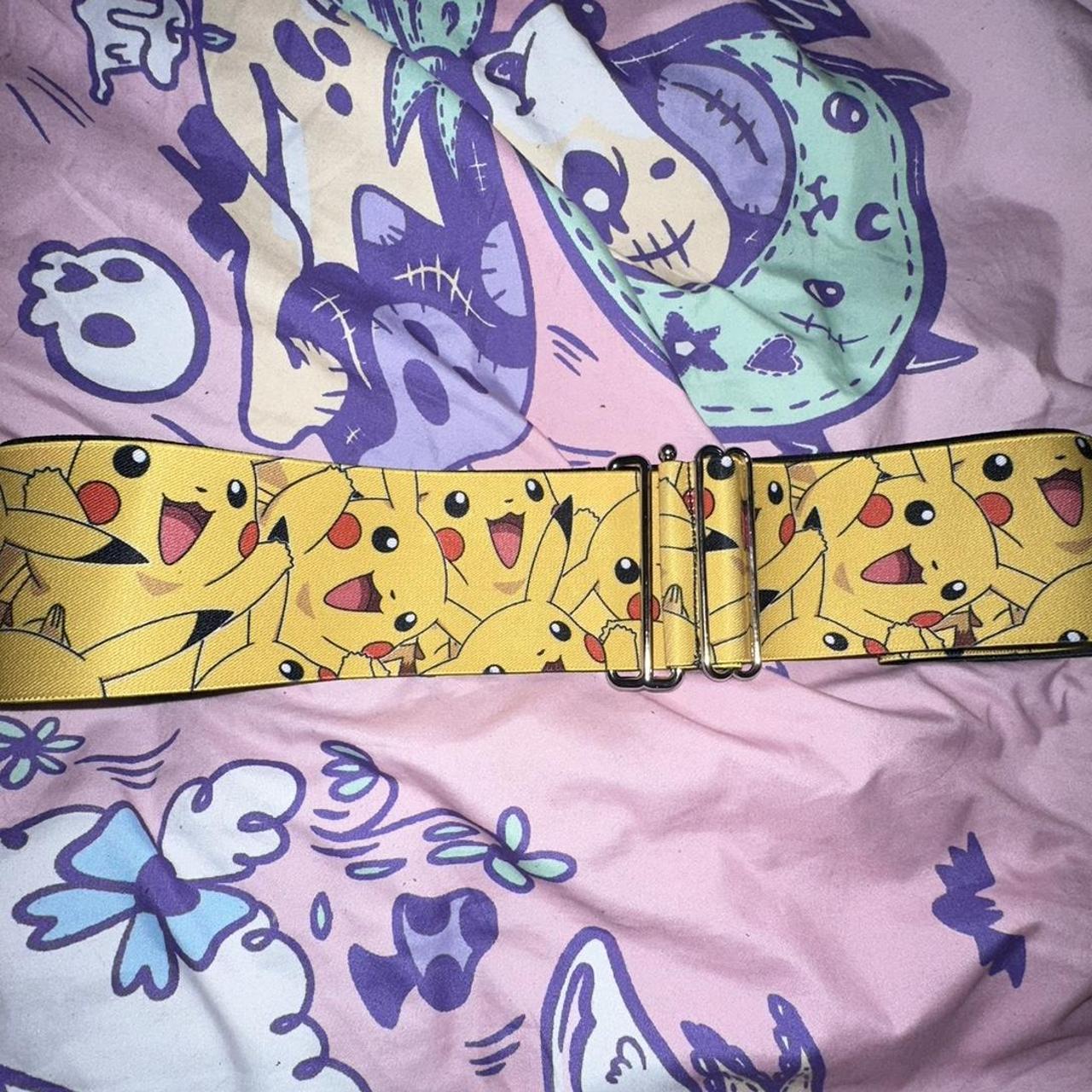 Pikachu Pokemon Rave Y2K Scene Wide Large Adult... - Depop