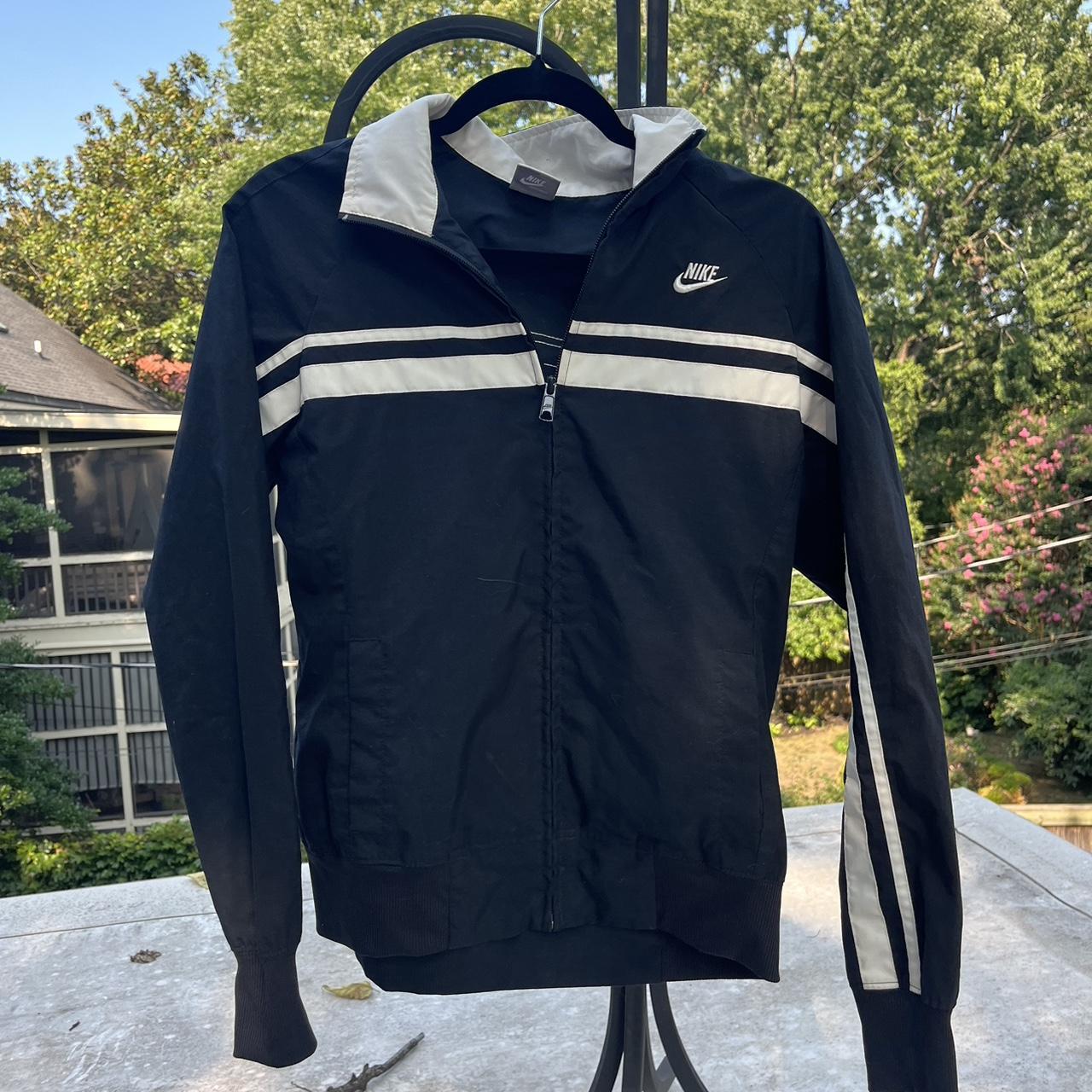 Vintage 2000s Nike windbreaker Youth medium... - Depop