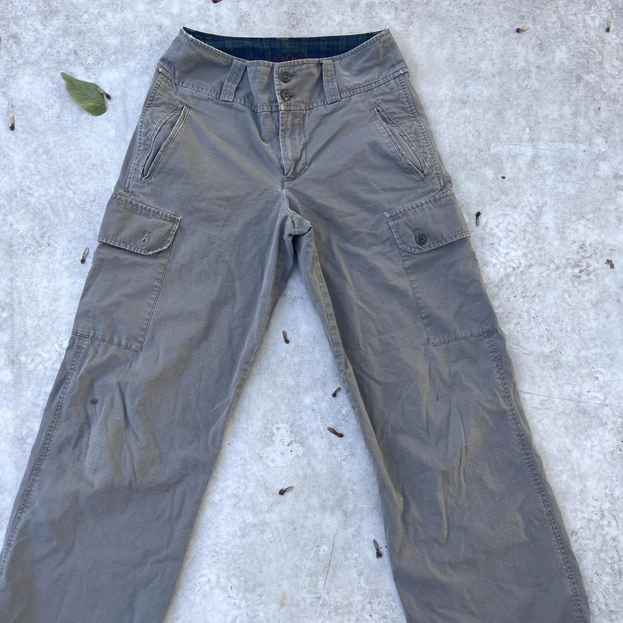 Ralph Lauren cargo pants Waist-... - Depop