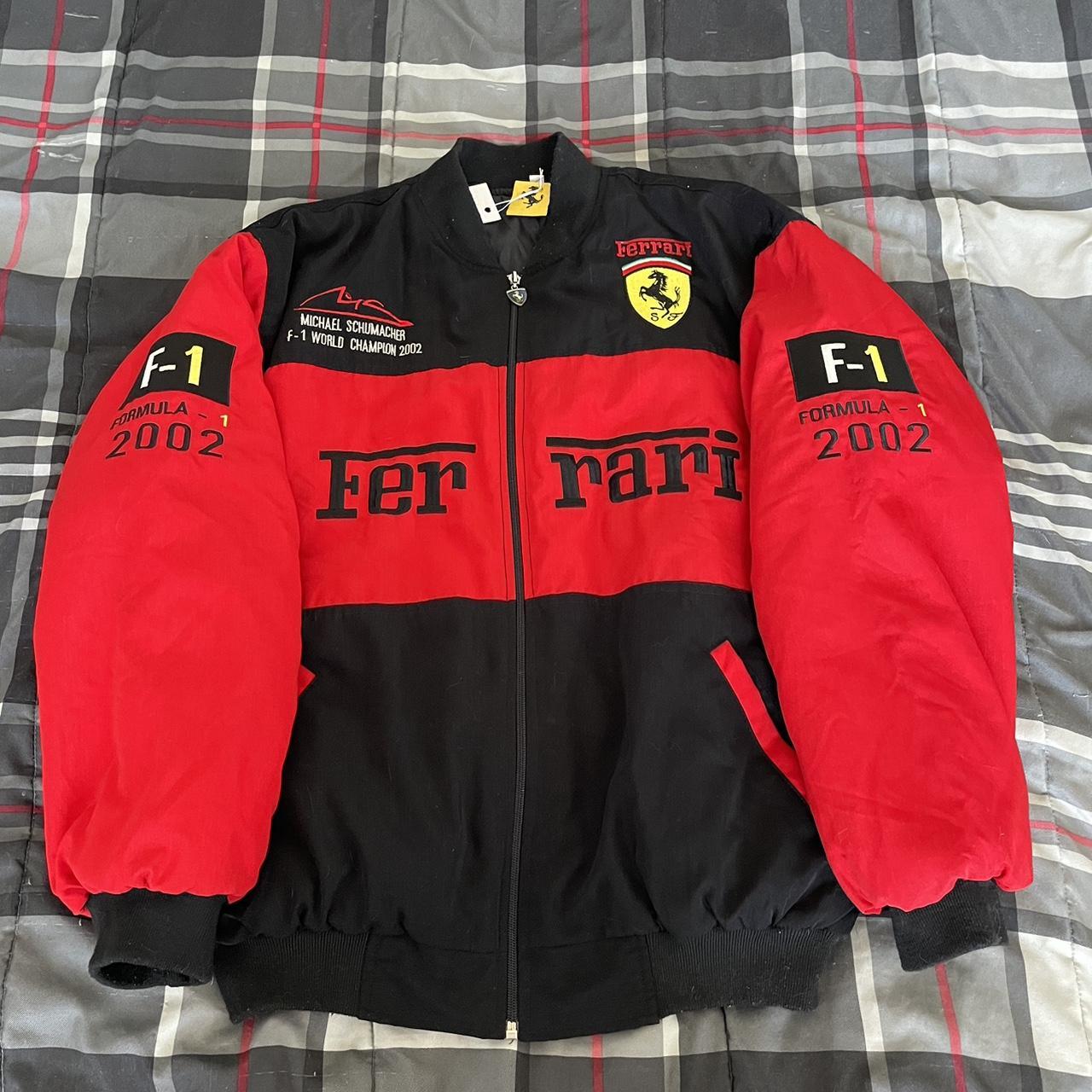 Ferrari Jacket. Size M in mens. Jacket is in amazing... - Depop