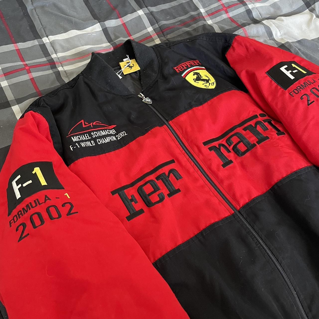 Ferrari Jacket. Size M in mens. Jacket is in amazing... - Depop