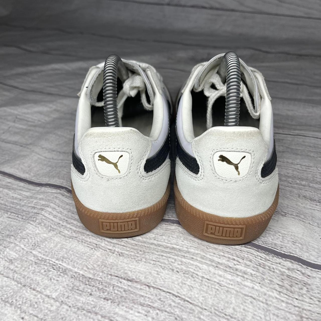 Puma Men's 8 Super Liga OG Retro White Leather... - Depop