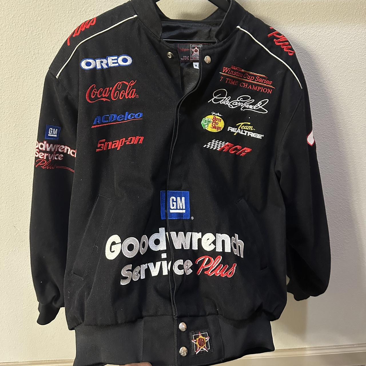 NASCAR racing jacket with Oreo, Coca-Cola, and... - Depop
