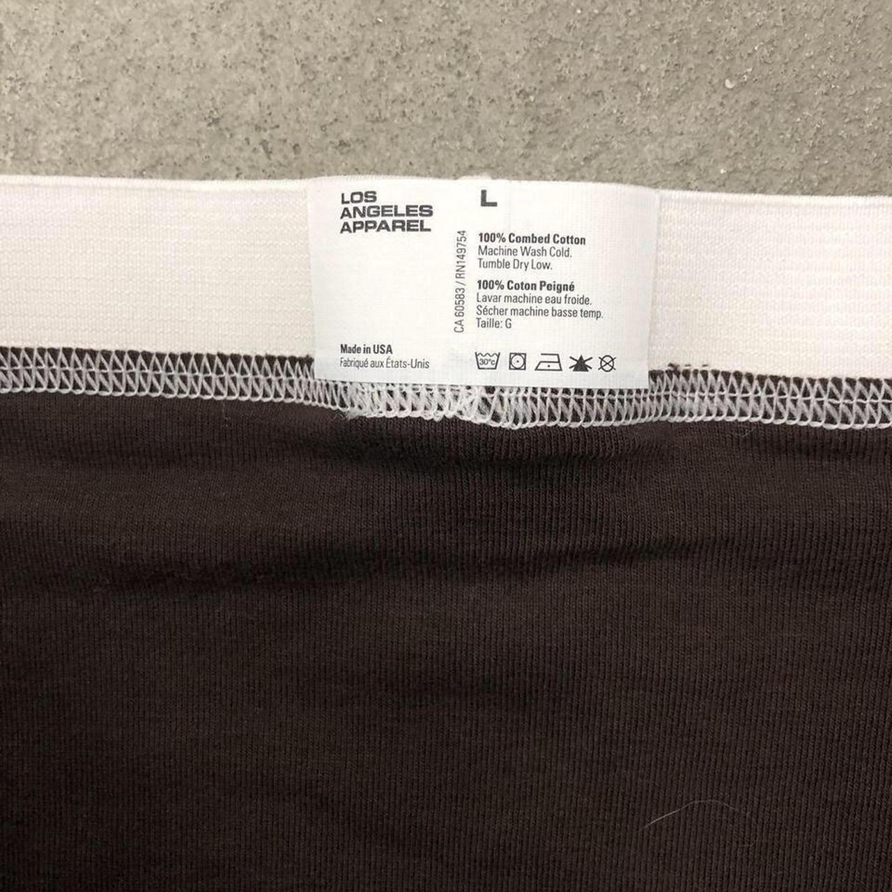 LAA4 - CHOCOLATE MEN'S BABY RIB BRIEF Slightly... - Depop