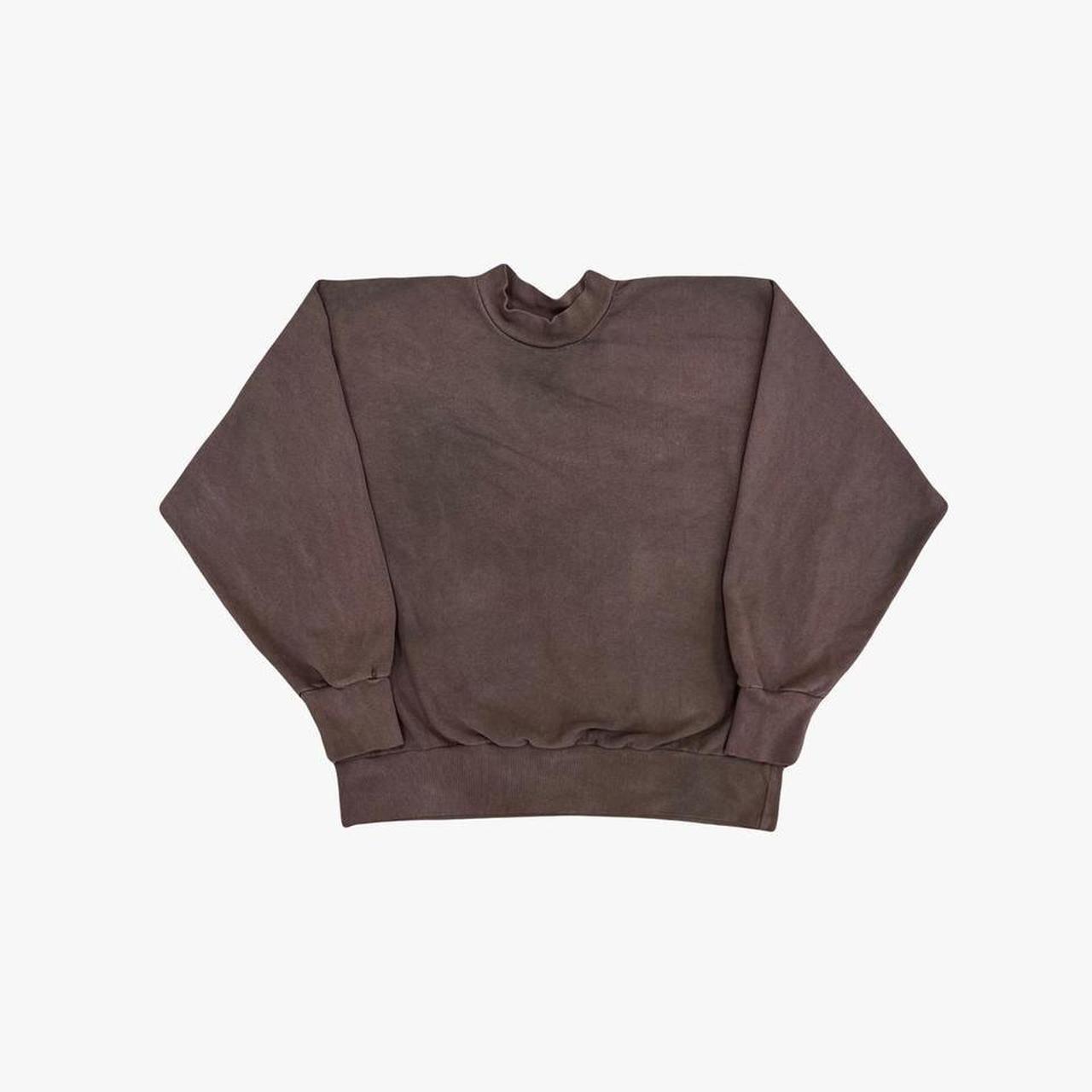 LAAC10- SAMPLE CLOVE HEAVY FLEECE MOCKNECK CREWNECK... - Depop