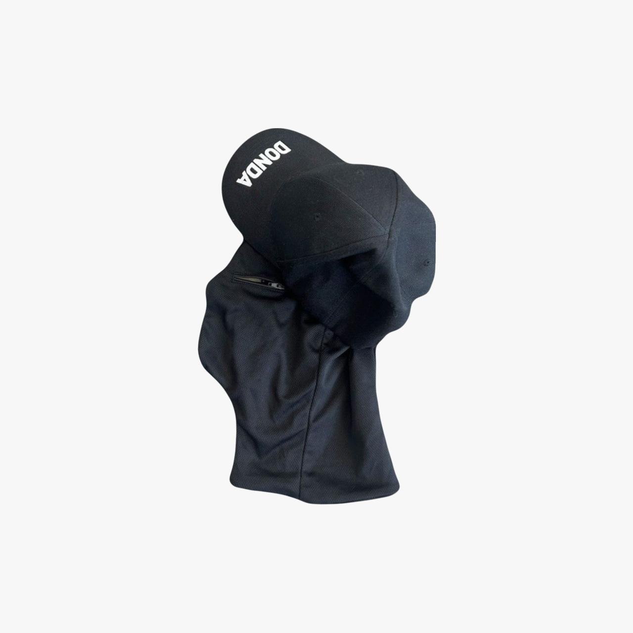 SAMPLE BLACK HAT *SAMPLE *VELCRO STRAP *FACE... - Depop