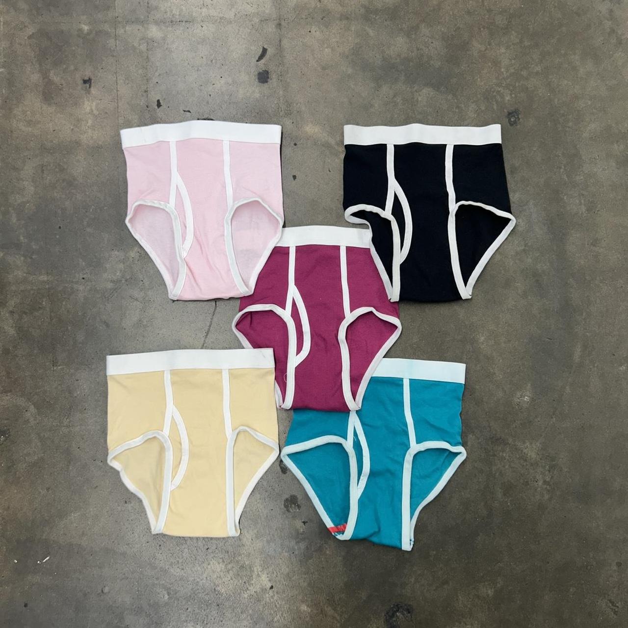 LAA5735 - 5 PACK MEN'S BABY RIB BRIEF *ALL SIZE... | Depop