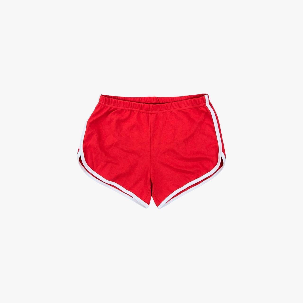 LAA1945- IMPERFECT RED/WHITE INTERLOCK RUNNING... | Depop