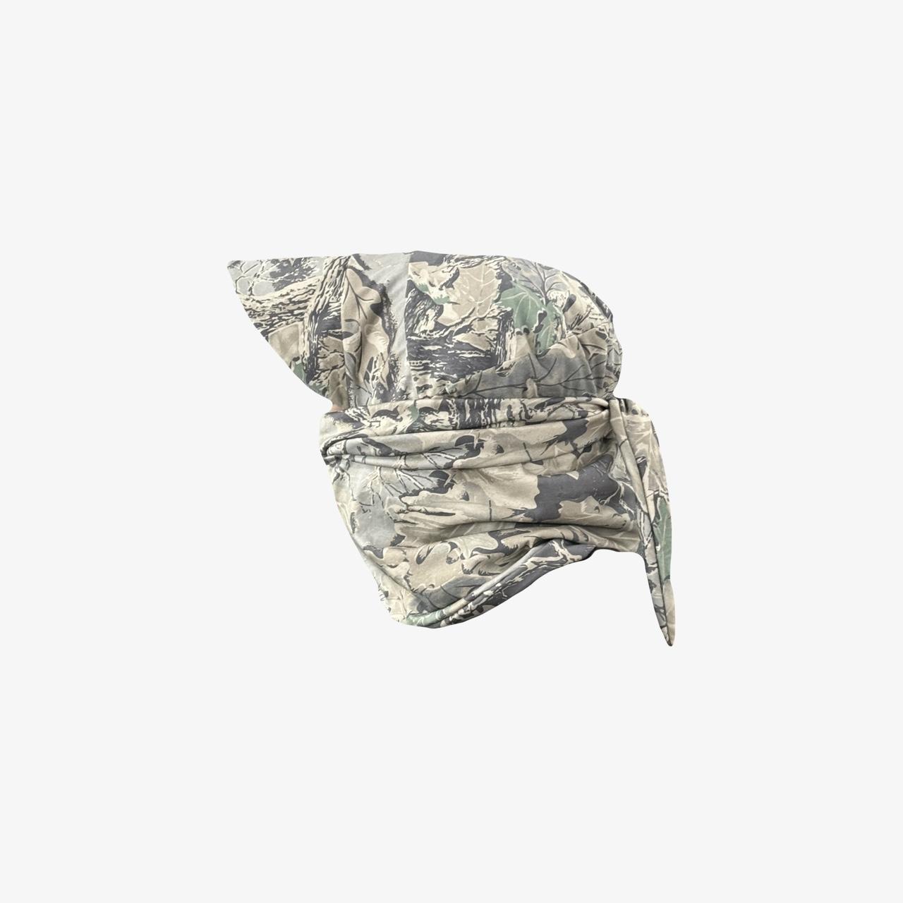 CAMO WRAP AROUND HAT *DEPOP SAMPLE *FLIMSY *NOT... | Depop