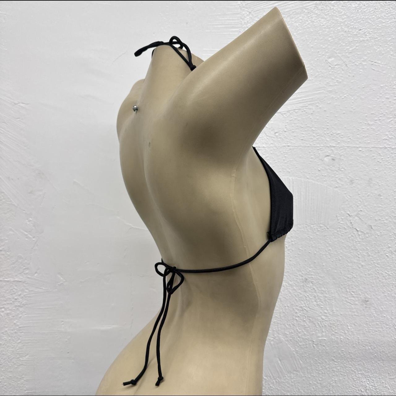 LAA3449- IMPERFECT BLACK STRING BIKINI... | Depop